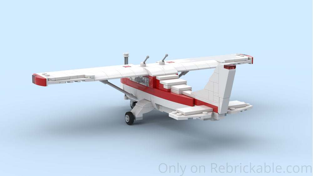 LEGO MOC-223351 Cessna 175A Skylark by Skyhawk-1 | Rebrickable - Build ...