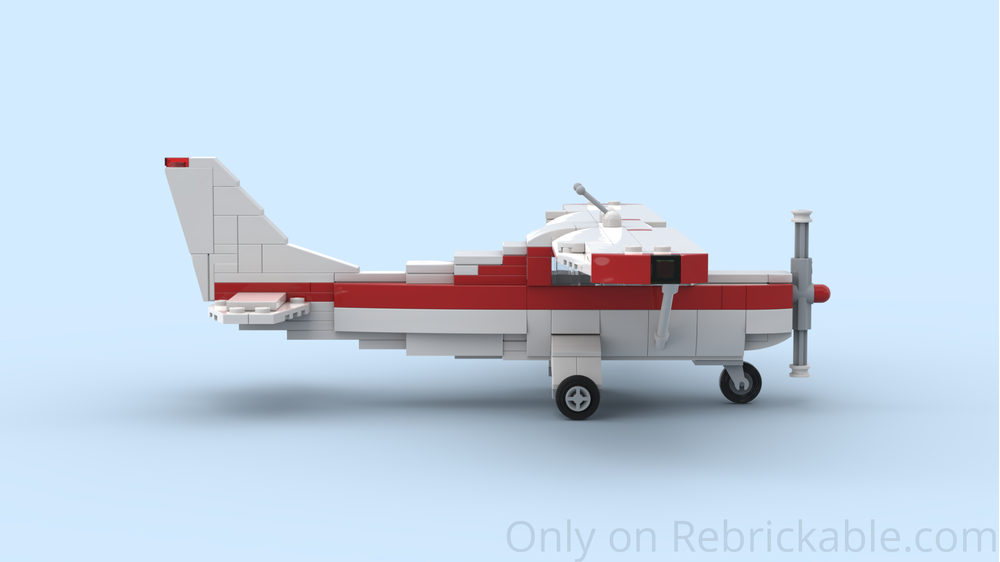 LEGO MOC-223351 Cessna 175A Skylark by Skyhawk-1 | Rebrickable - Build ...