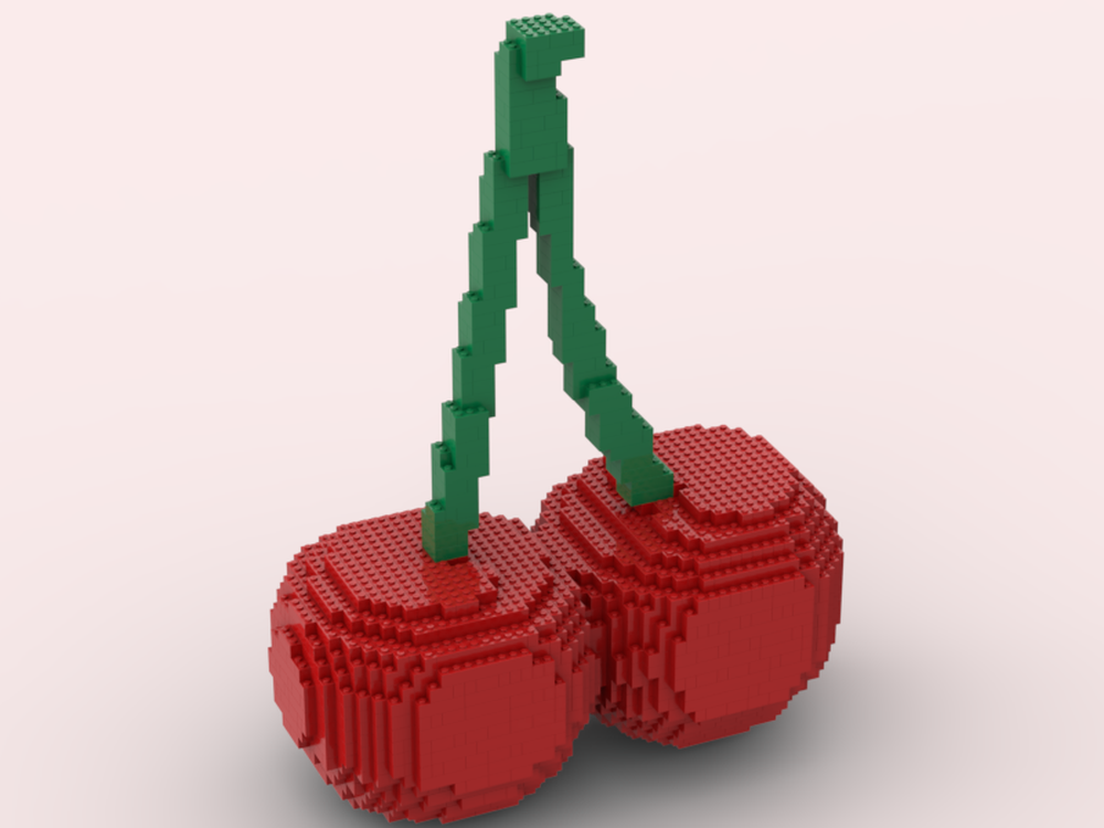 LEGO MOC-223352 sculpture cherries by blackmaster | Rebrickable - Build ...