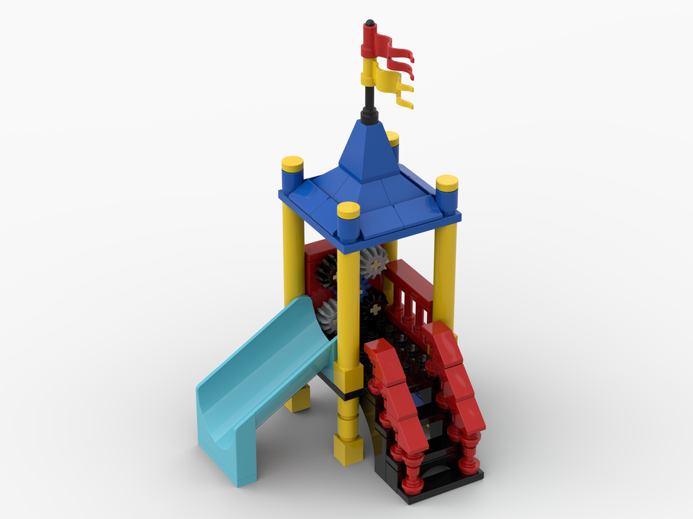 LEGO MOC Small Regular Playground by BrickMind | Rebrickable - Build ...
