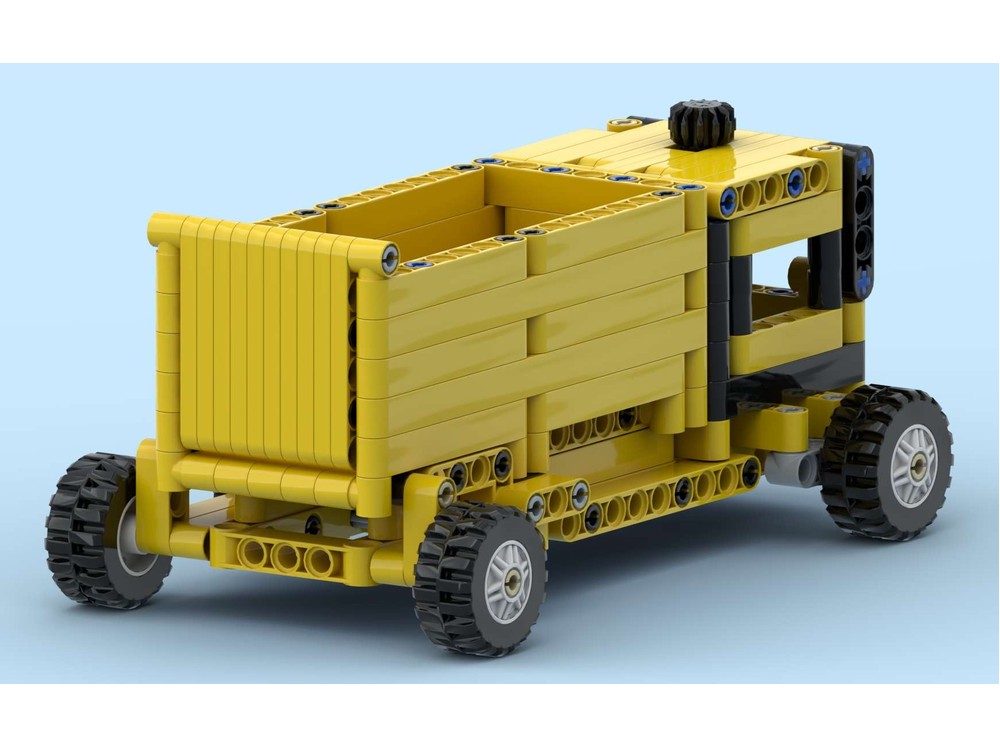 LEGO MOC Mini dump truck by Maksimloz | Rebrickable - Build with LEGO