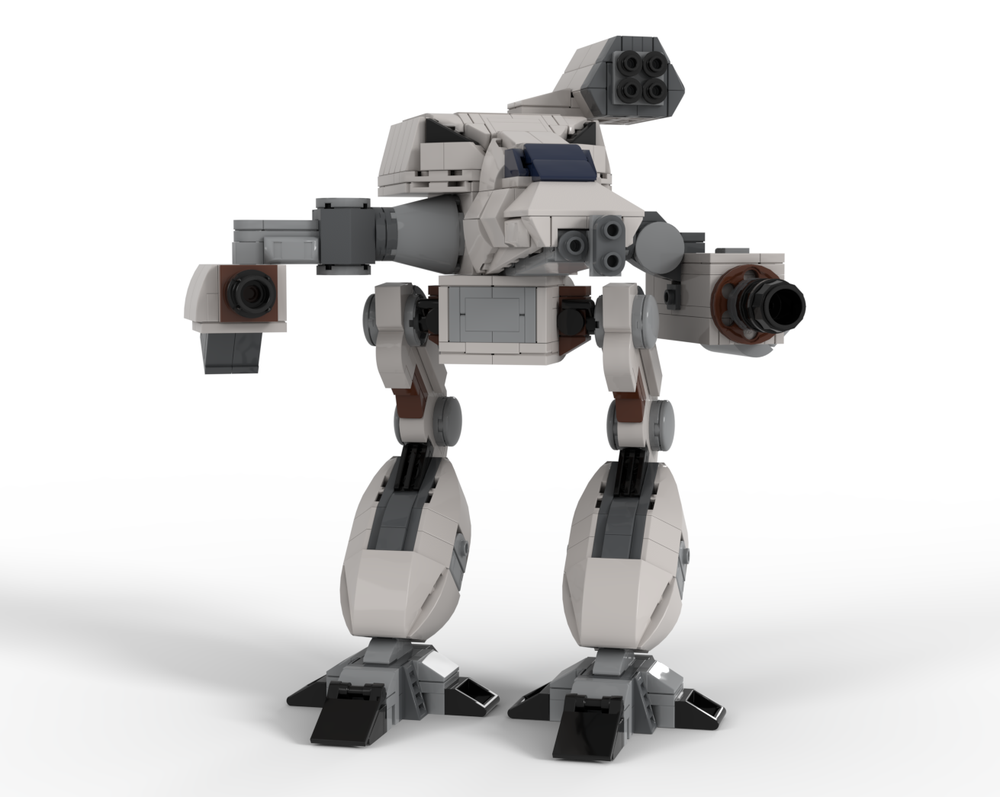 LEGO MOC Bushwacker BattleMech by lazyguineapig | Rebrickable - Build ...