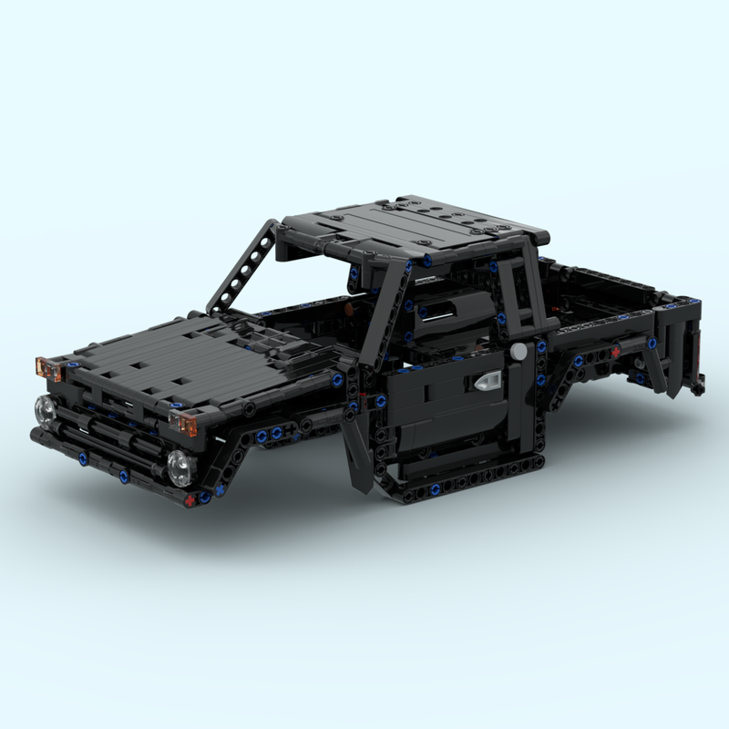 LEGO MOC Lada niva pick-up body part for main body by Hrom4k_lego ...