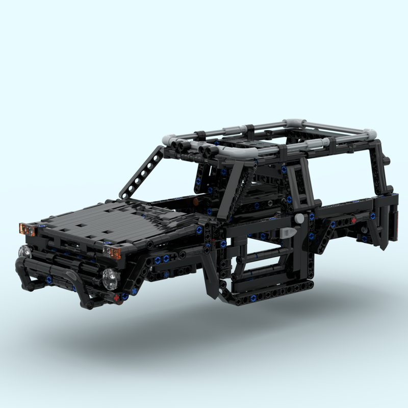 LEGO MOC Lada niva pick-up safari body for main model by Hrom4k_lego ...