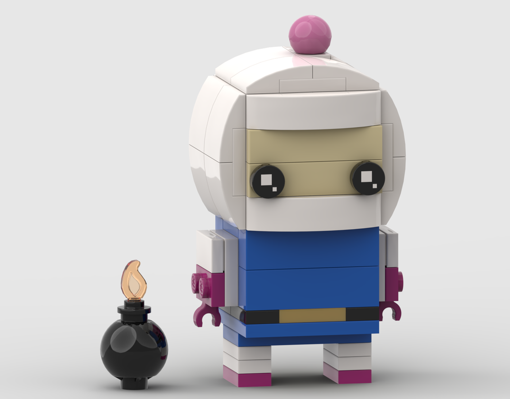 LEGO MOC Bomberman BrickHeadz by thrulego | Rebrickable - Build with LEGO