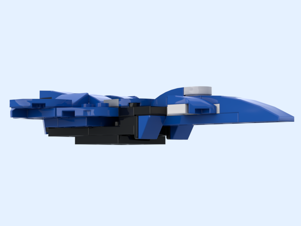 LEGO MOC Bluesky Zephyr Jet Plane by diddesen | Rebrickable - Build ...