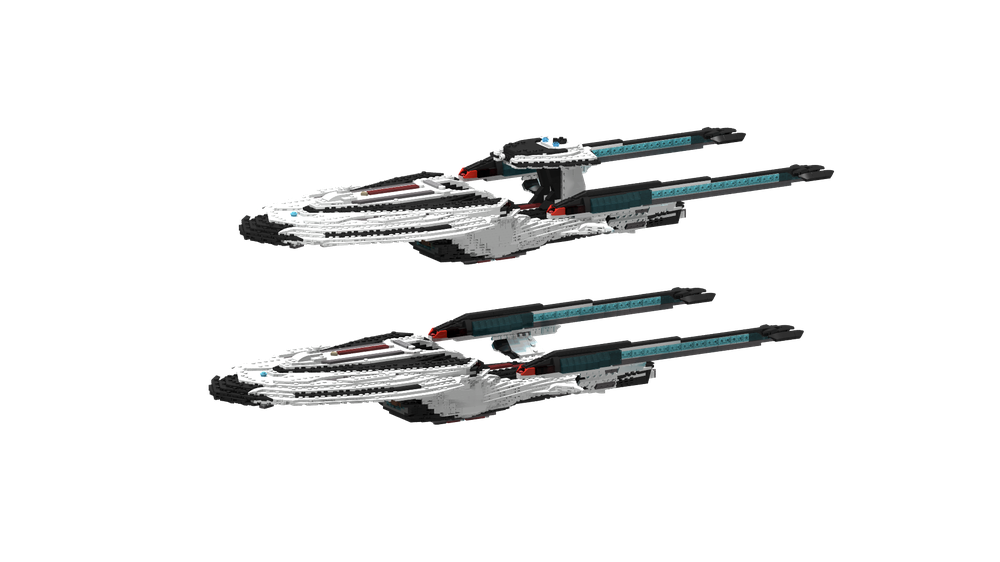 LEGO MOC Odyssey-Class Variants (Classic, Yorktown-Subclass, and ...