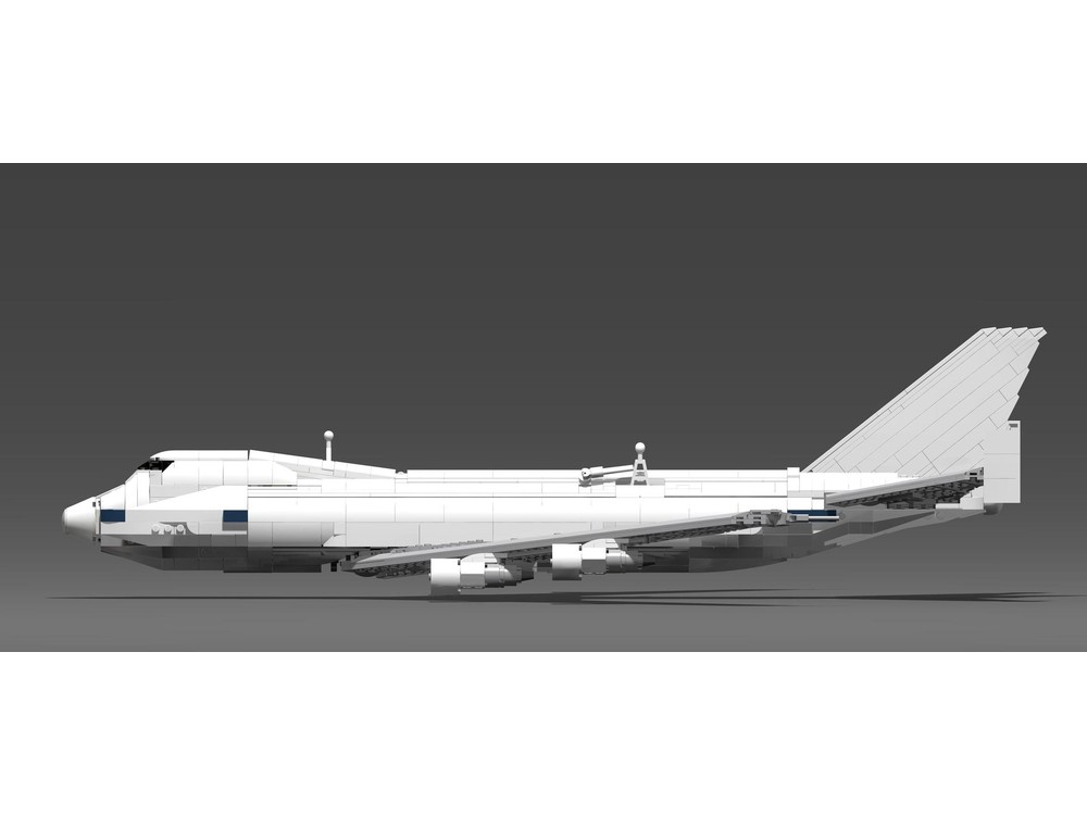 LEGO MOC Horizontal and vertical stabilizer mod for 10360 747 SCA by ...