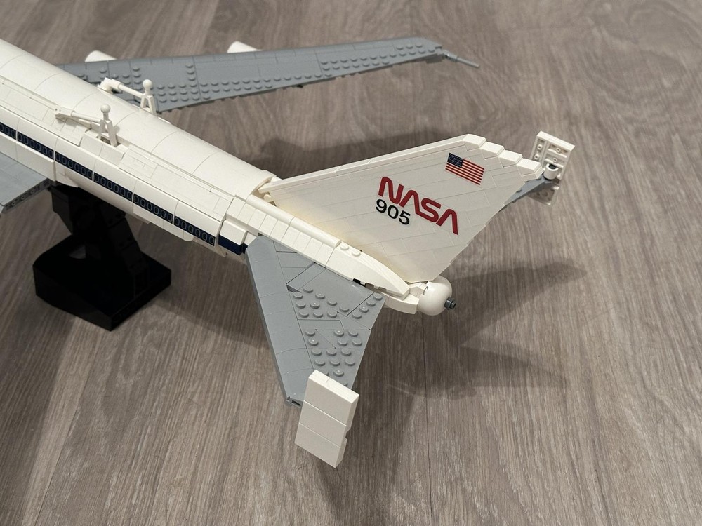 LEGO MOC Horizontal and vertical stabilizer mod for 10360 747 SCA by ...