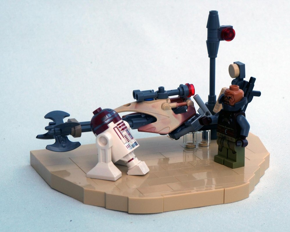 LEGO MOC Gang Swoop Bike by Paulmanaitor | Rebrickable - Build with LEGO