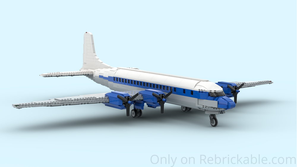 LEGO MOC-223447 Douglas DC-6B Cloudmaster by Skyhawk-1 | Rebrickable ...