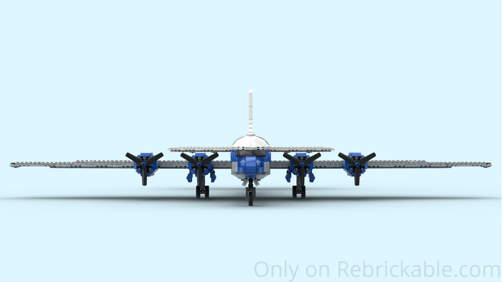 LEGO MOC-223447 Douglas DC-6B Cloudmaster by Skyhawk-1 | Rebrickable ...