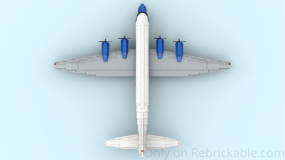 LEGO MOC-223447 Douglas DC-6B Cloudmaster by Skyhawk-1 | Rebrickable ...