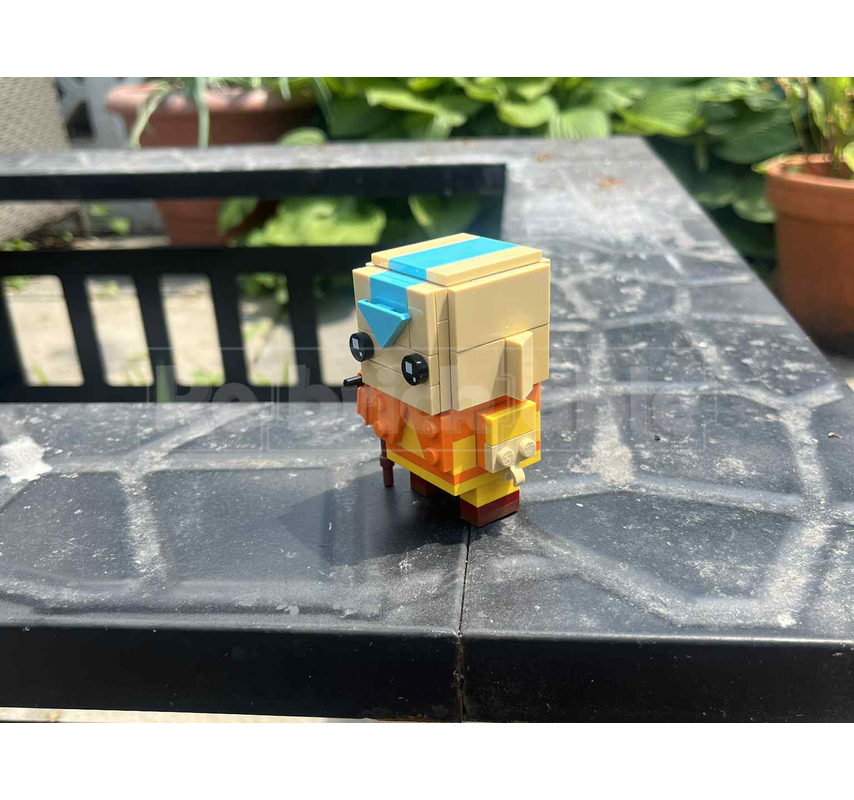 LEGO MOC Aang in robe from Avatar by Frogber | Rebrickable - Build with ...