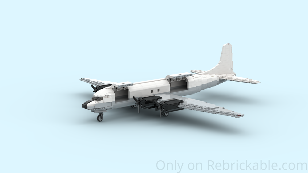 LEGO MOC-223450 Douglas DC-6A Liftmaster by Skyhawk-1 | Rebrickable ...