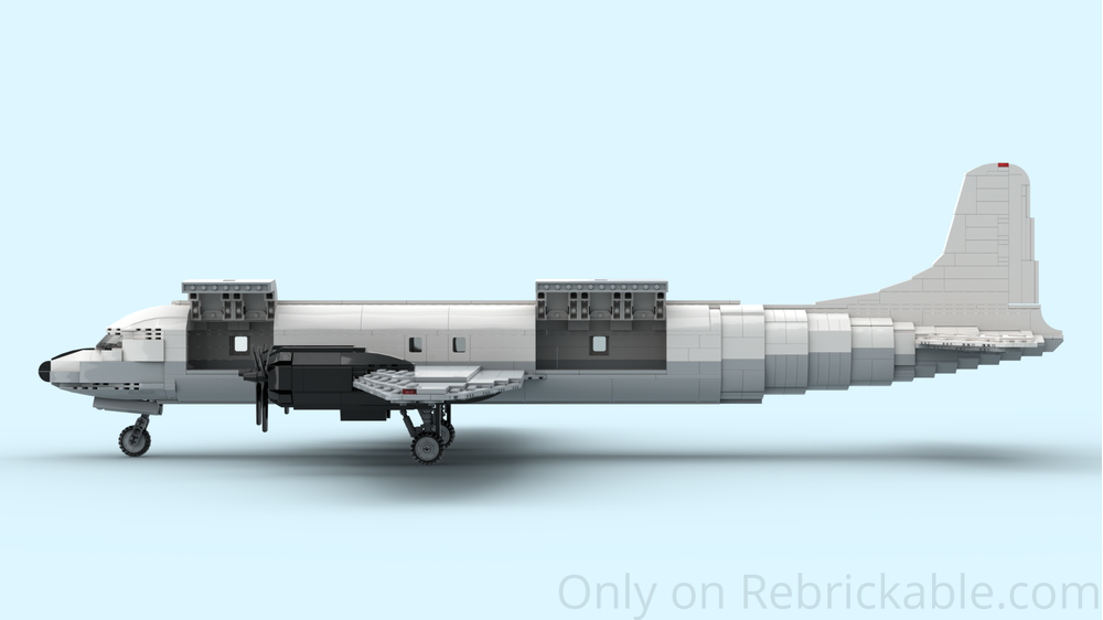 LEGO MOC-223450 Douglas DC-6A Liftmaster by Skyhawk-1 | Rebrickable ...