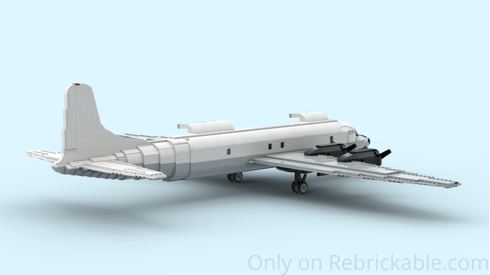 LEGO MOC-223450 Douglas DC-6A Liftmaster by Skyhawk-1 | Rebrickable ...