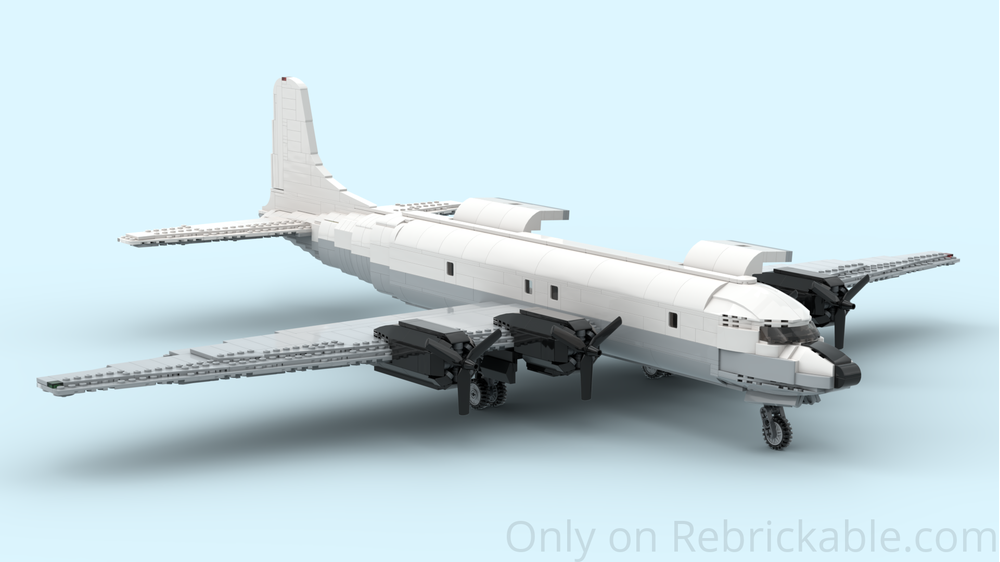 LEGO MOC-223450 Douglas DC-6A Liftmaster by Skyhawk-1 | Rebrickable ...