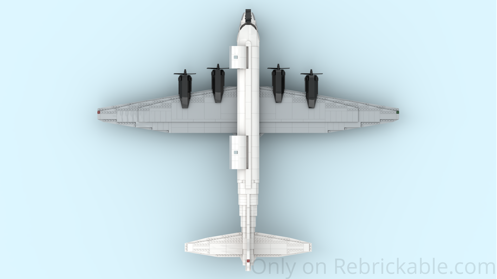 LEGO MOC-223450 Douglas DC-6A Liftmaster by Skyhawk-1 | Rebrickable ...