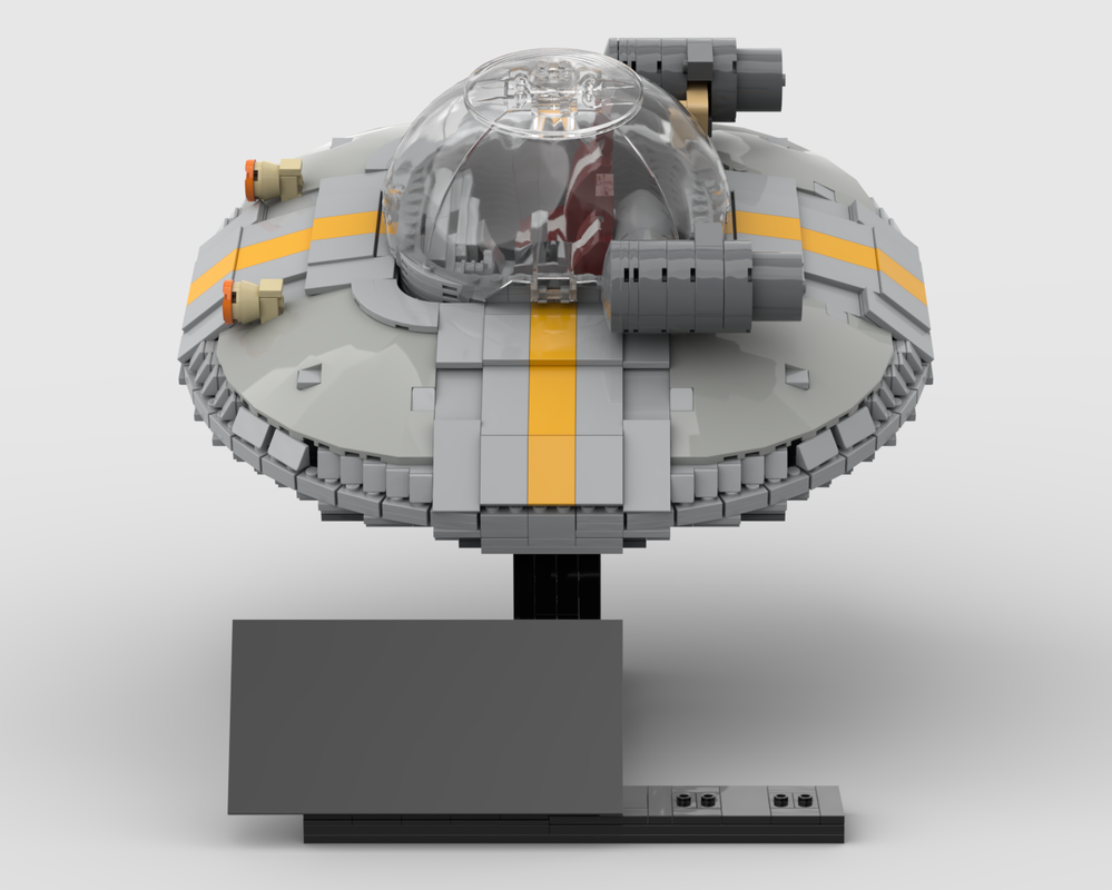 LEGO MOC Rick and Morty Spaceship by JFbricks | Rebrickable - Build ...