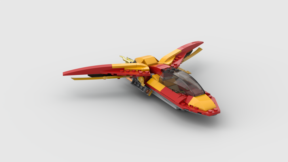 LEGO MOC Fighter Jet (Katana V11 alt) by WolfmanTheGreat | Rebrickable ...