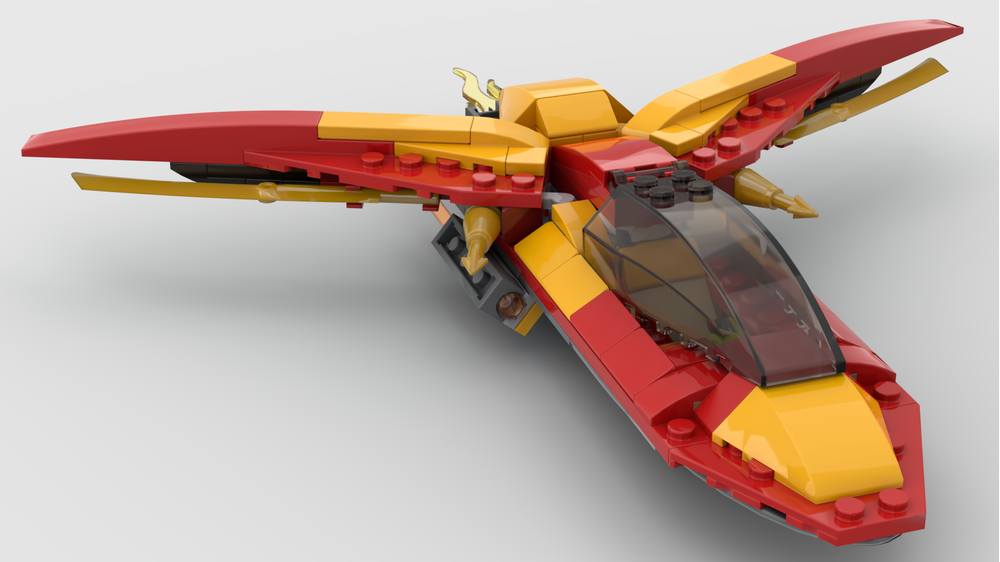LEGO MOC Fighter Jet (Katana V11 alt) by WolfmanTheGreat | Rebrickable ...