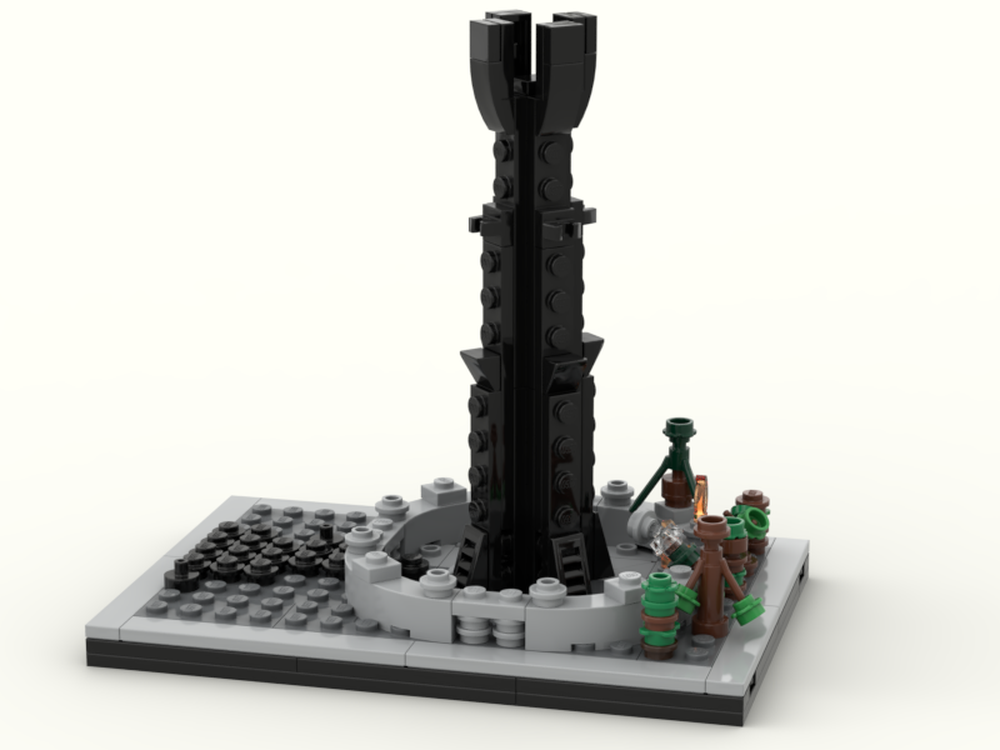 LEGO MOC Isengard by Falconeagle117 | Rebrickable - Build with LEGO