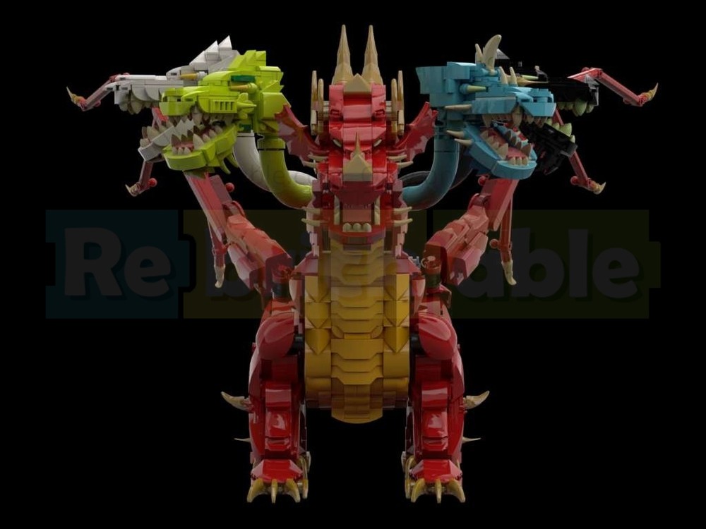 LEGO MOC Tiamat UCS by Phoenix_bricks | Rebrickable - Build with LEGO