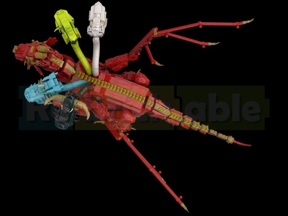 LEGO MOC Tiamat UCS by Phoenix_bricks | Rebrickable - Build with LEGO