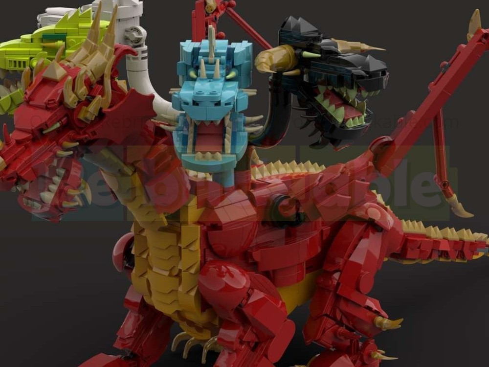 LEGO MOC Tiamat UCS by Phoenix_bricks | Rebrickable - Build with LEGO