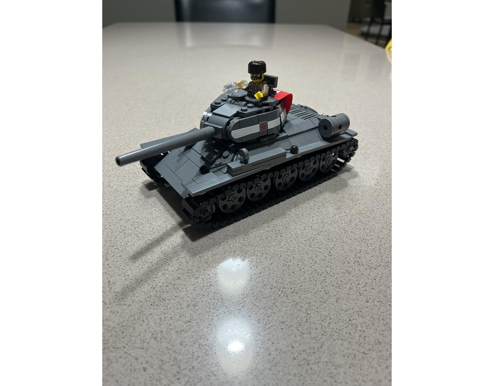 LEGO MOC-223482 T-34-85 WW2 Soviet tank by Lego Tanker | Rebrickable ...