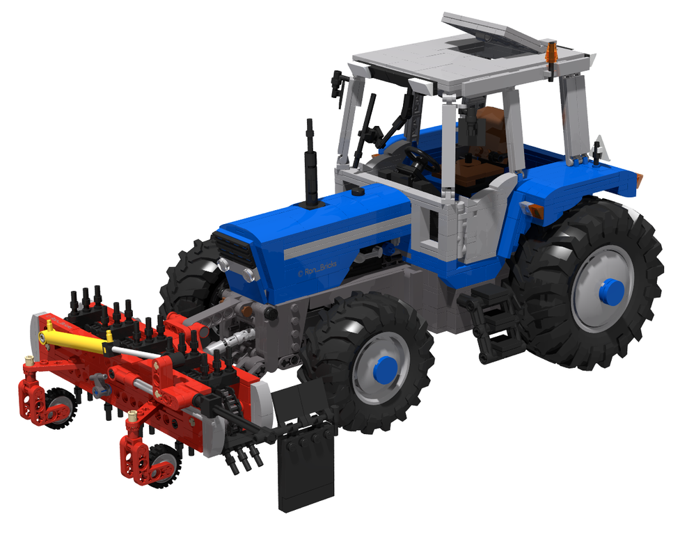 LEGO MOC Molon gEnio for Massey Ferguson 7S / Deutz-Fahr TTV610 ...