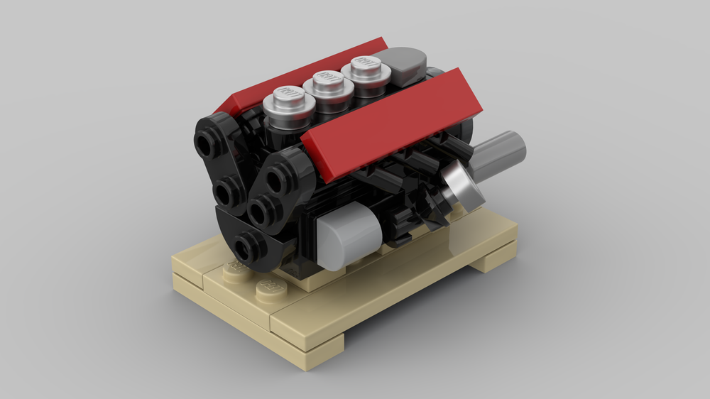LEGO MOC V12 Engine by HEA21 | Rebrickable - Build with LEGO