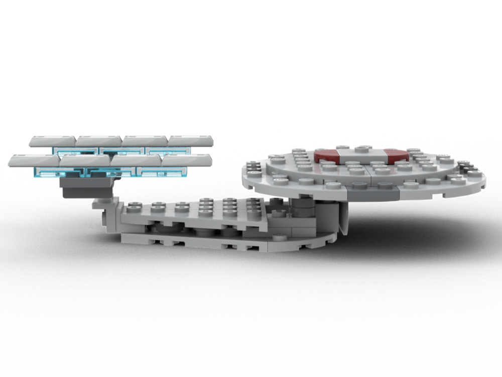 LEGO MOC-223493 USS NoName Starship by rneptune | Rebrickable - Build ...