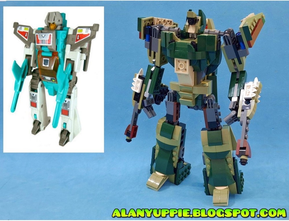 LEGO MOC Transformer Cybertronian Jet / Brainstorm using using LEGO ...