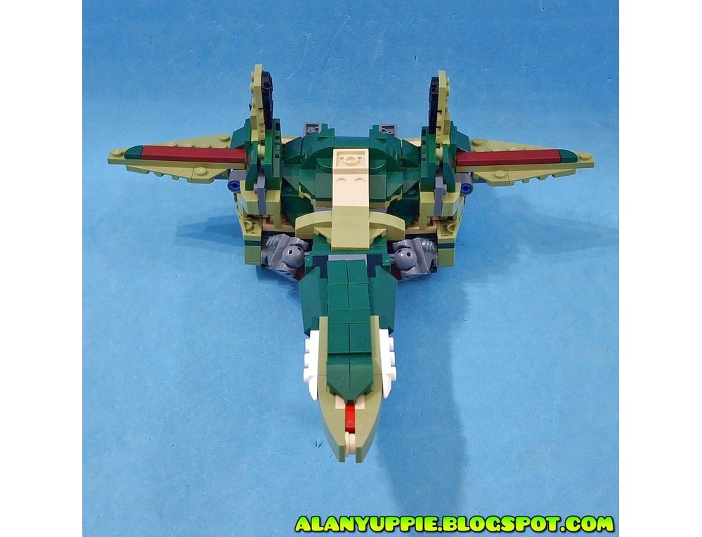 LEGO MOC-223500 Transformer Cybertronian Jet / Brainstorm using using ...