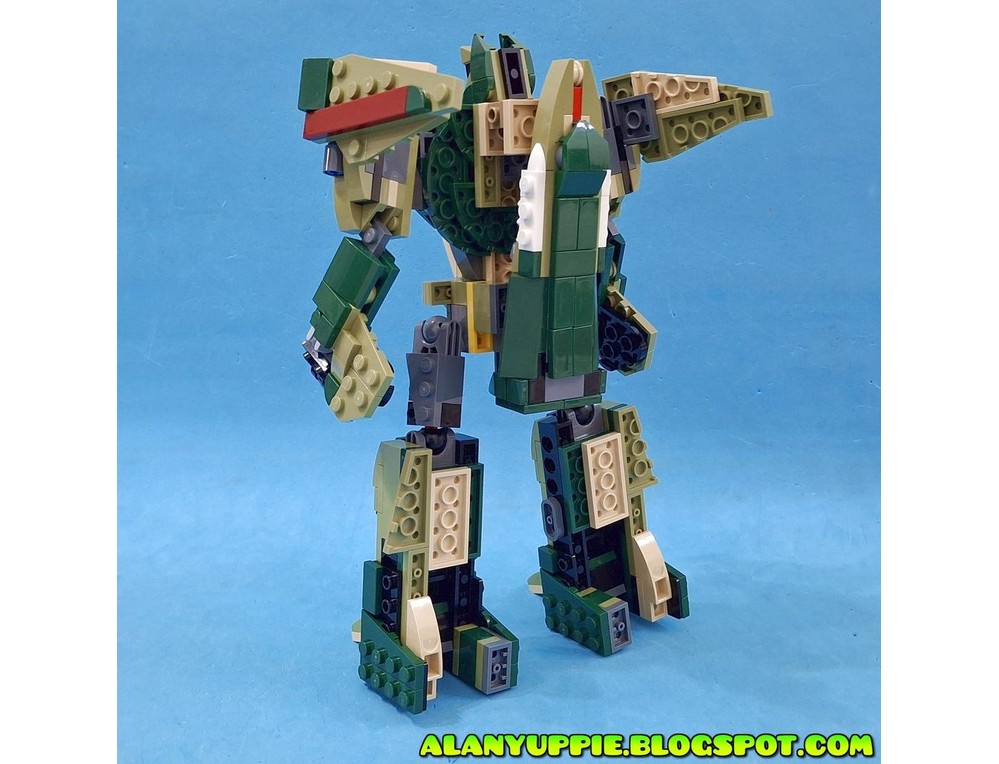 LEGO MOC Transformer Cybertronian Jet / Brainstorm using using LEGO ...