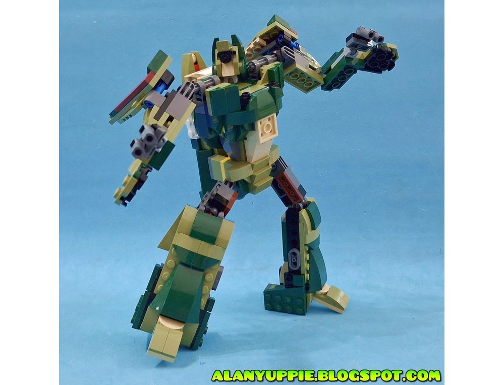 LEGO MOC Transformer Cybertronian Jet / Brainstorm using using LEGO ...