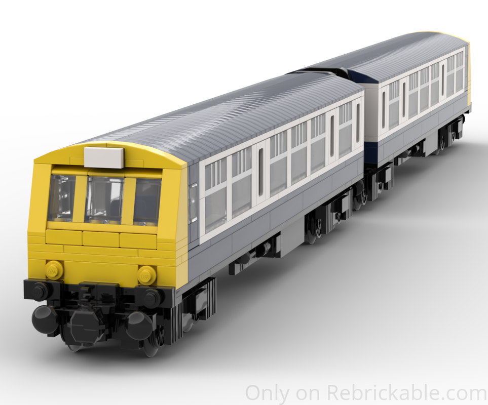 LEGO MOC Class 101 DMU | 8 Wide | Power Functions by S-Brick ...