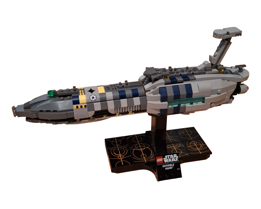 LEGO MOC Invisible Hand Stand MOD by the_mandalegorian | Rebrickable ...