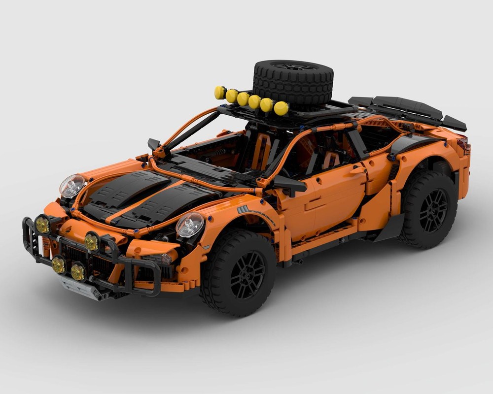 LEGO MOC Porsche Dakar project by Daky124 | Rebrickable - Build with LEGO