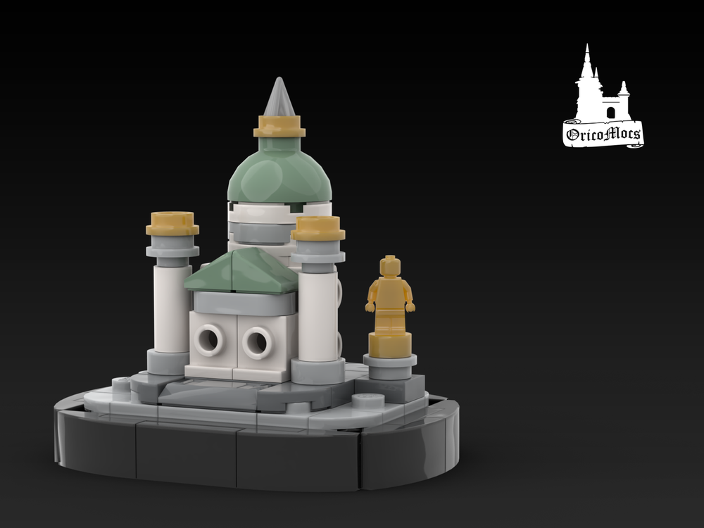 LEGO MOC Cochensberg Cathedral by OricoMocs | Rebrickable - Build with LEGO