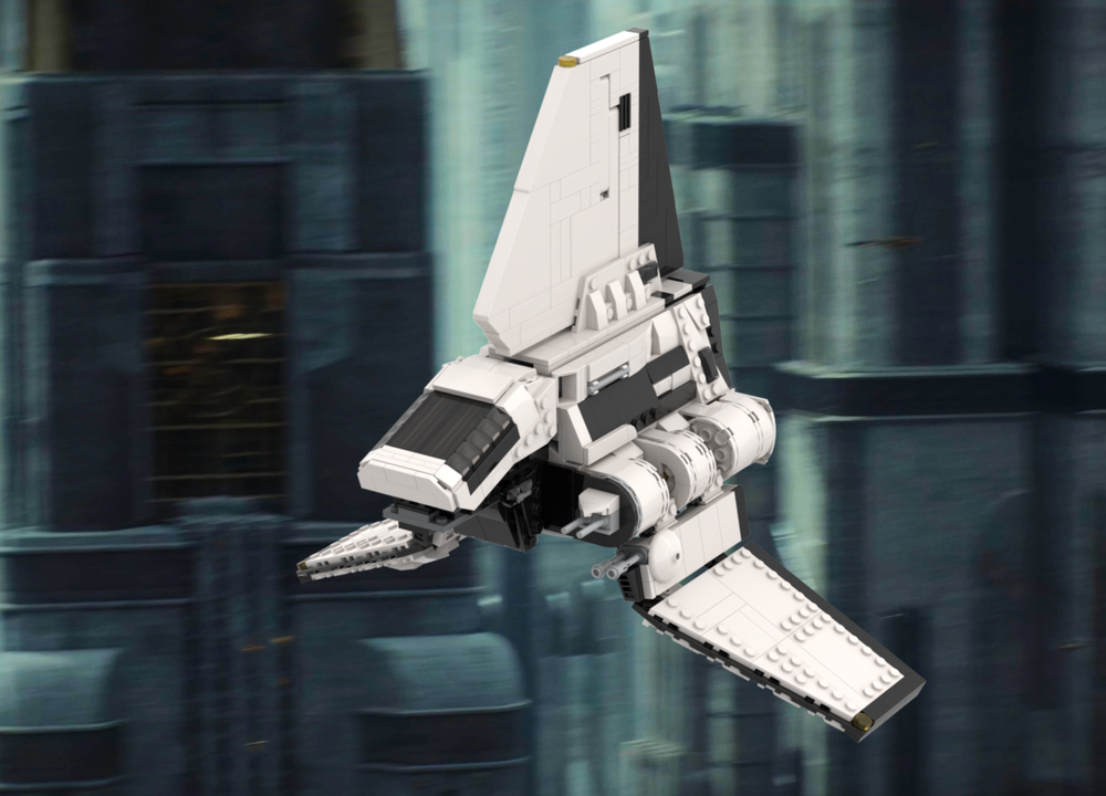 LEGO MOC ISB shuttle - set modification 75302 by Brick Horizon ...