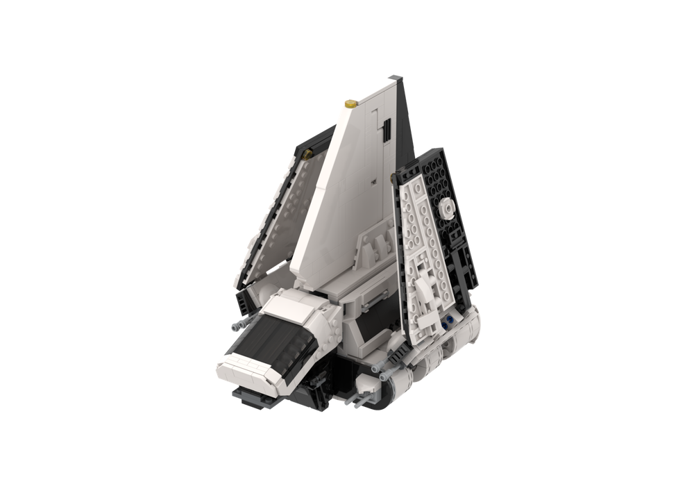 LEGO MOC-223522 ISB shuttle - set modification 75302 by Brick Horizon ...