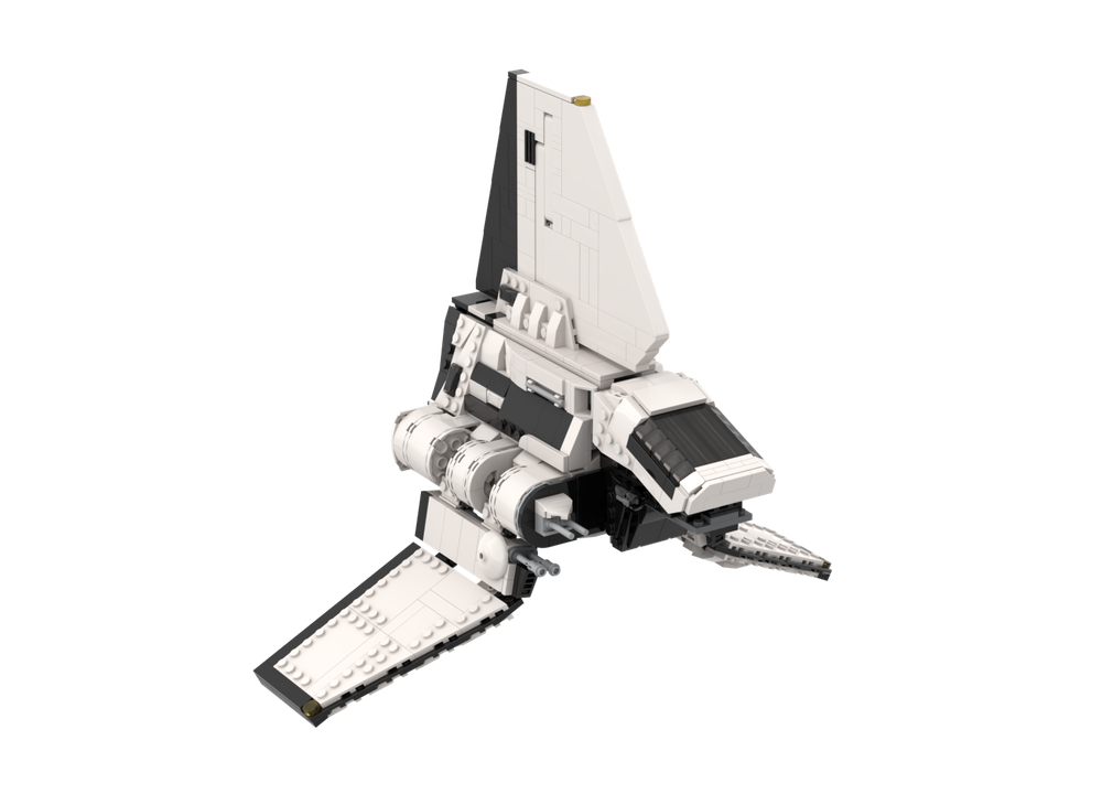 LEGO MOC ISB shuttle - set modification 75302 by Brick Horizon ...