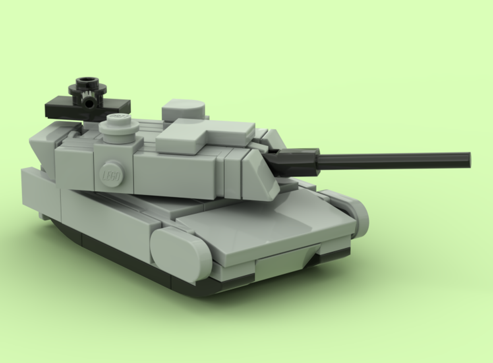 LEGO MOC Mini Rheinmetall KF51 Panther by Mr_Mnoymen | Rebrickable ...