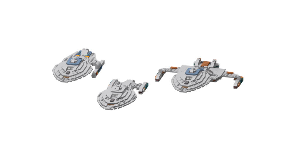 LEGO MOC-223526 Intrepid-Class USS Voyager + Elkins and Yeager ...