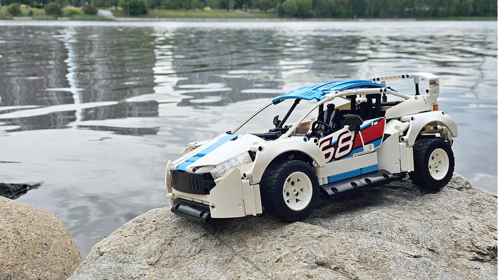 LEGO MOC Ford Fiesta Rally Car by Apachaihapachai | Rebrickable - Build ...