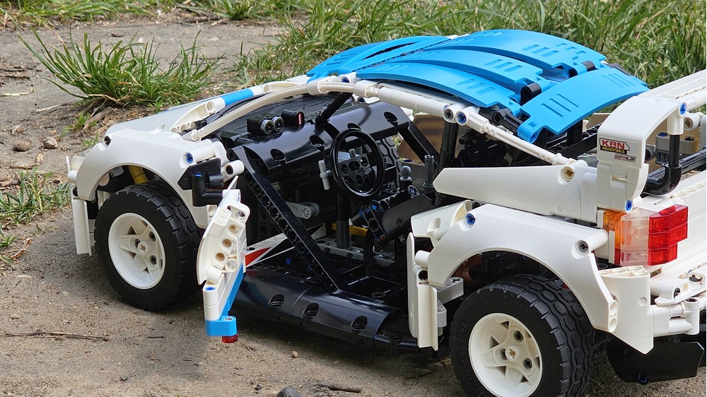 LEGO MOC Ford Fiesta Rally Car by Apachaihapachai | Rebrickable - Build ...