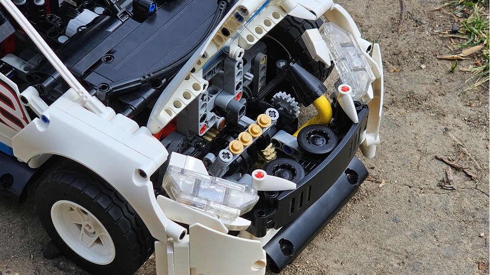 LEGO MOC Ford Fiesta Rally Car by Apachaihapachai | Rebrickable - Build ...